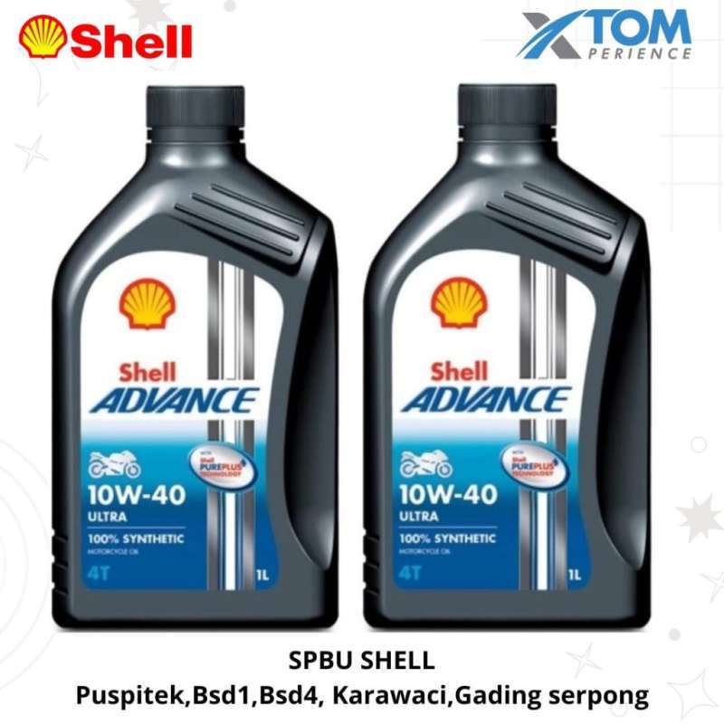 Jual Shell advance Ultra 4T 10w-40 1L di Seller Shell Lube Retail ...
