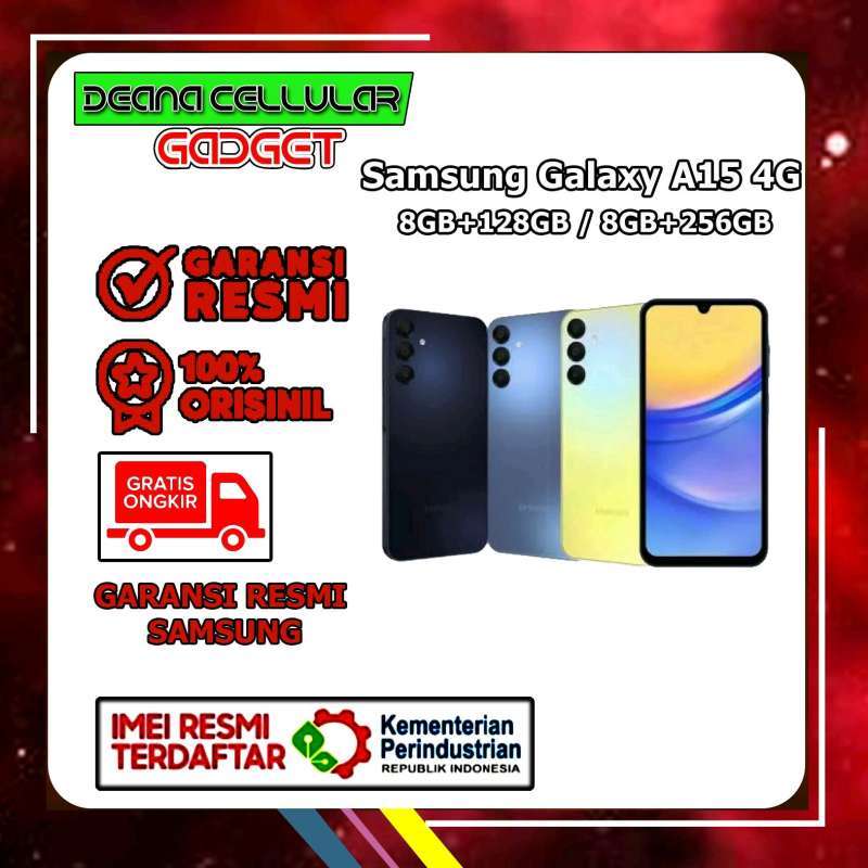 Jual Samsung Galaxy A15 LTE (8GB+256GB) - Garansi Resmi SEIN - Blue ...