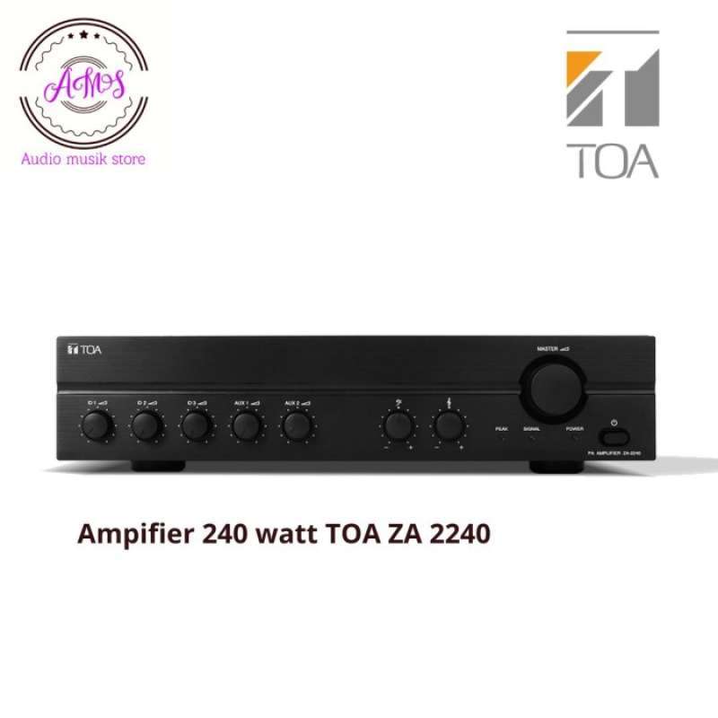 Promo Toa Za 2240/amplifier 240 Watt Toa Za2240/za-2240 Diskon 23% Di ...