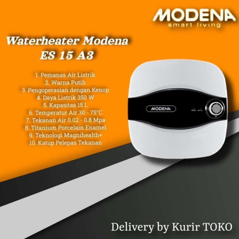 Promo Modena Waterheater Listrik ES15A3 Waterheater Listrik Modena Es ...