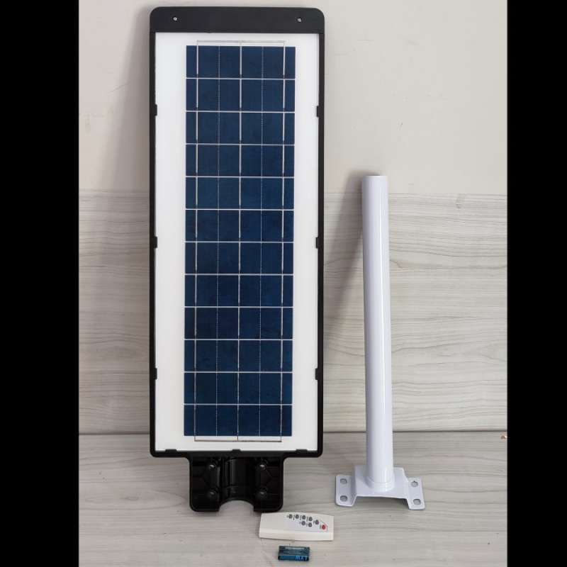 Promo Solar Street Light Lampu PJU 120W LED solar panel putih BC-120W ...