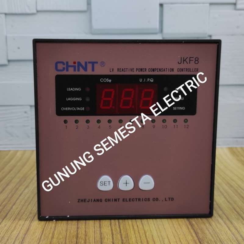 Promo Chint JKF8 Intelligent Power Factor Compensation Controller 12 Steps Diskon 23% di Seller ...