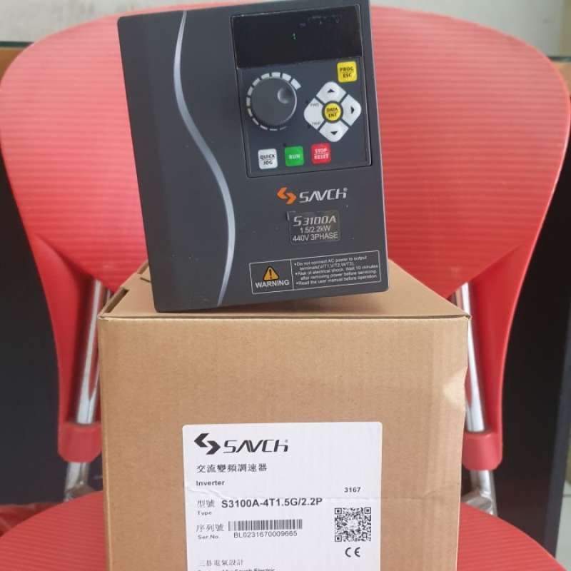 Promo SANCH Inverter Heavy Duty S3100A-4T1.5G 1.5kW 2HP 380V~440V ...