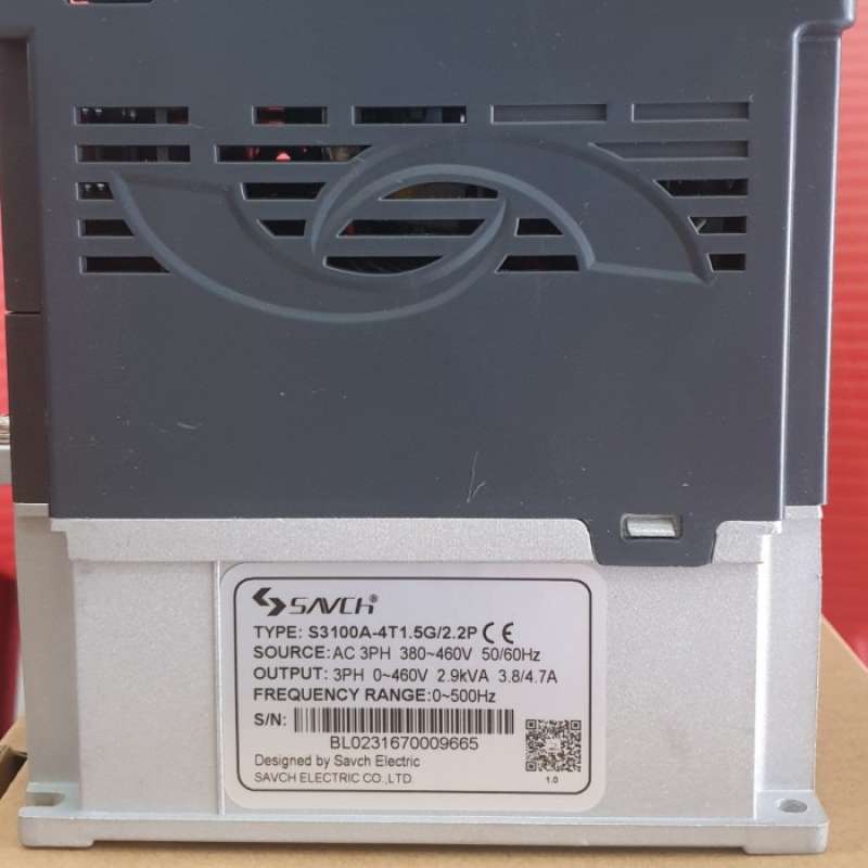 Promo SANCH Inverter Heavy Duty S3100A-4T1.5G 1.5kW 2HP 380V~440V ...