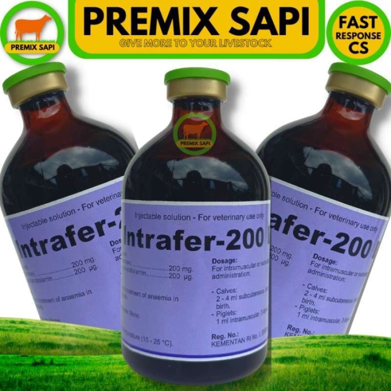 Promo INTRAFER 200 B12 100ml Holland Obat Anemia Pertumbuhan Fe & B12 ...