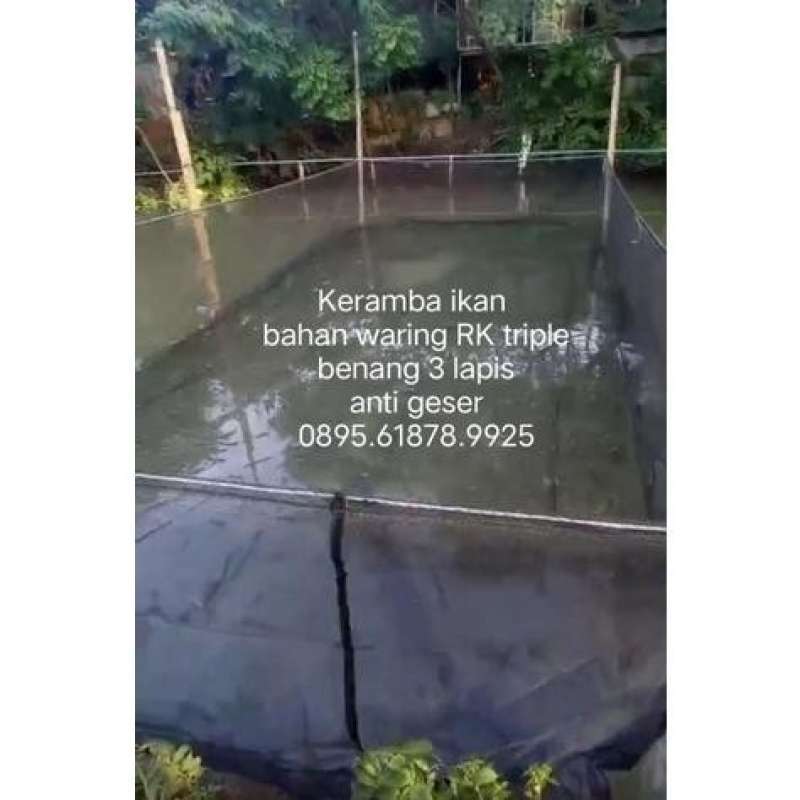 Promo Hapa Keramba Waring 5M X 7M X 1.1M Kerambah Keramba Jaring Apung ...