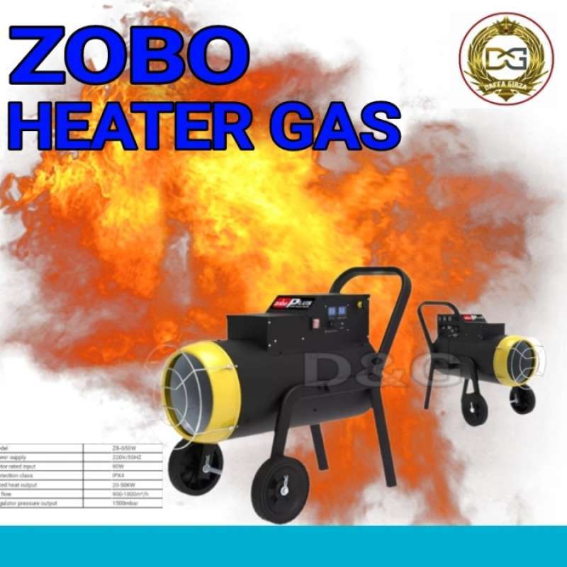 Promo HEATER ZOBO GAS 30-50KW/PEMANAS KANDANG DOC AYAM. Diskon 23% di Seller Haura - Cilandak ...