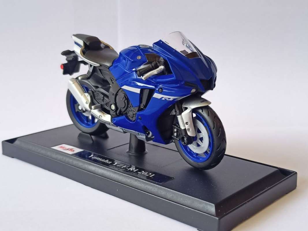 Jual Diecast Motor Yamaha Yzf-r1 2021 Maisto Miniatur Motor Skala 1:18 ...