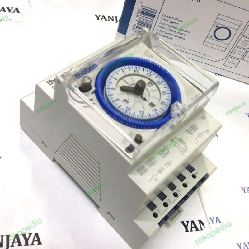 Promo Timer Analogtime Switchtimer Theben Sul181d Timer 24jam24h 0035