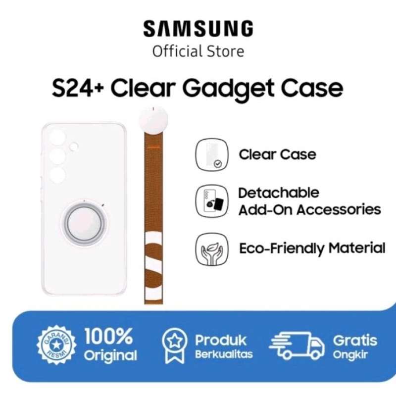 Promo Samsung Galaxy S24 Plus Clear Gadget Case Transparan - ORIGINAL ...