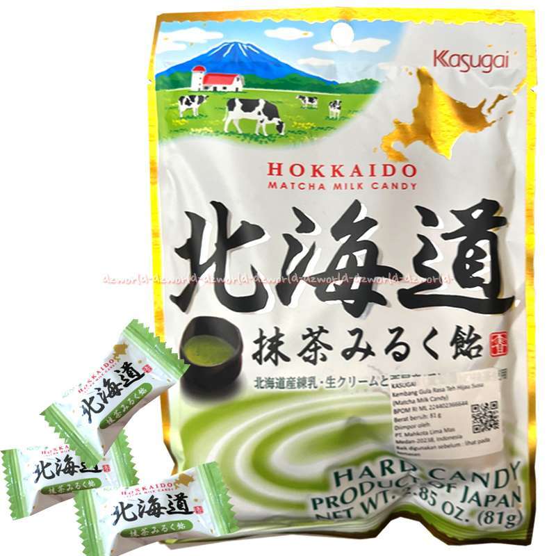 Jual Kasugai Hokkaido 81gr Matcha Milk Candy Permen Rasa Teh Hijau ...