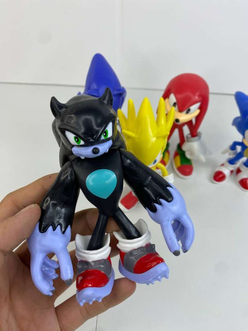 Jual Action Figure Sonic The Hedgehog Miniatur Set Isi lima di Seller ...