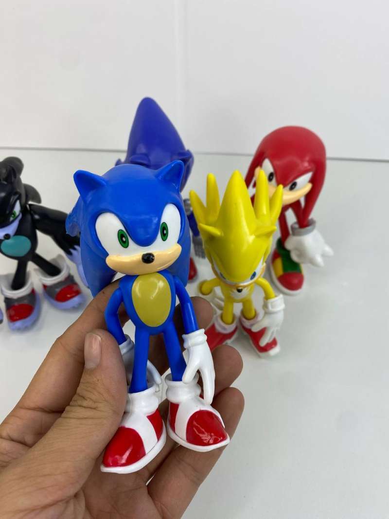 Jual Action Figure Sonic The Hedgehog Miniatur Set Isi lima di Seller ...