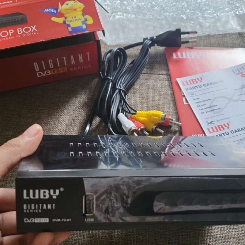 Promo Set Top Box Luby Dvb-T2 01 Stb Receiver Tv Digital Terbaik Diskon 14% di Seller Kuniy ...