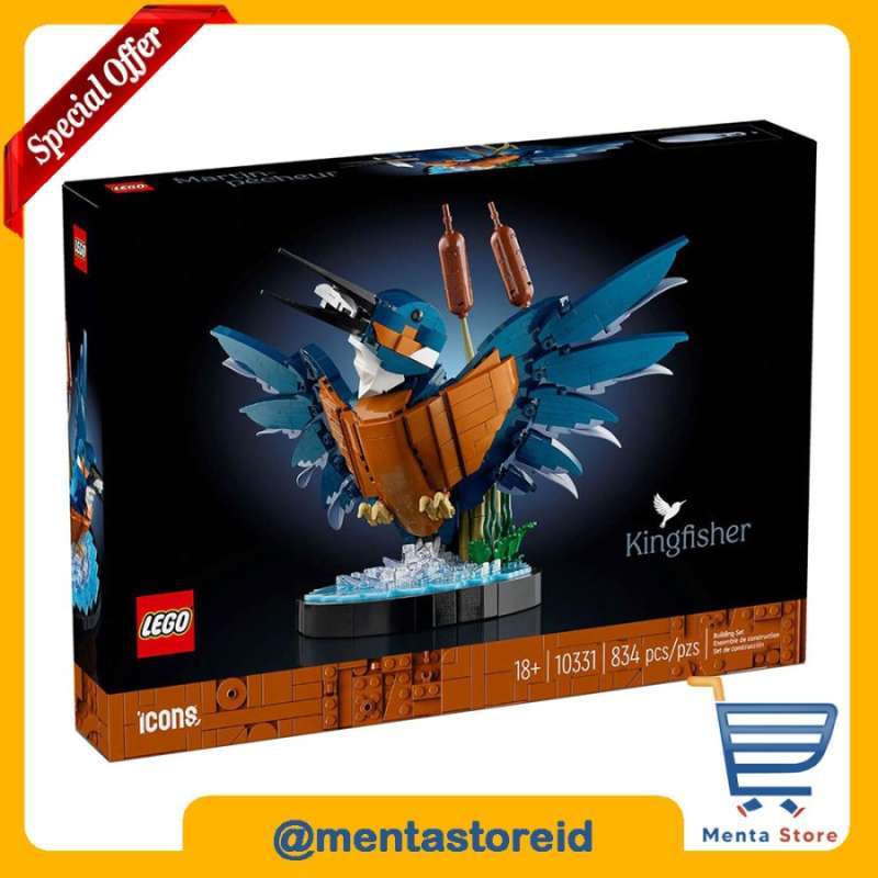 Promo Lego Icons 10331 Kingfisher Bird Diskon 19% Di Seller Menta Toys ...