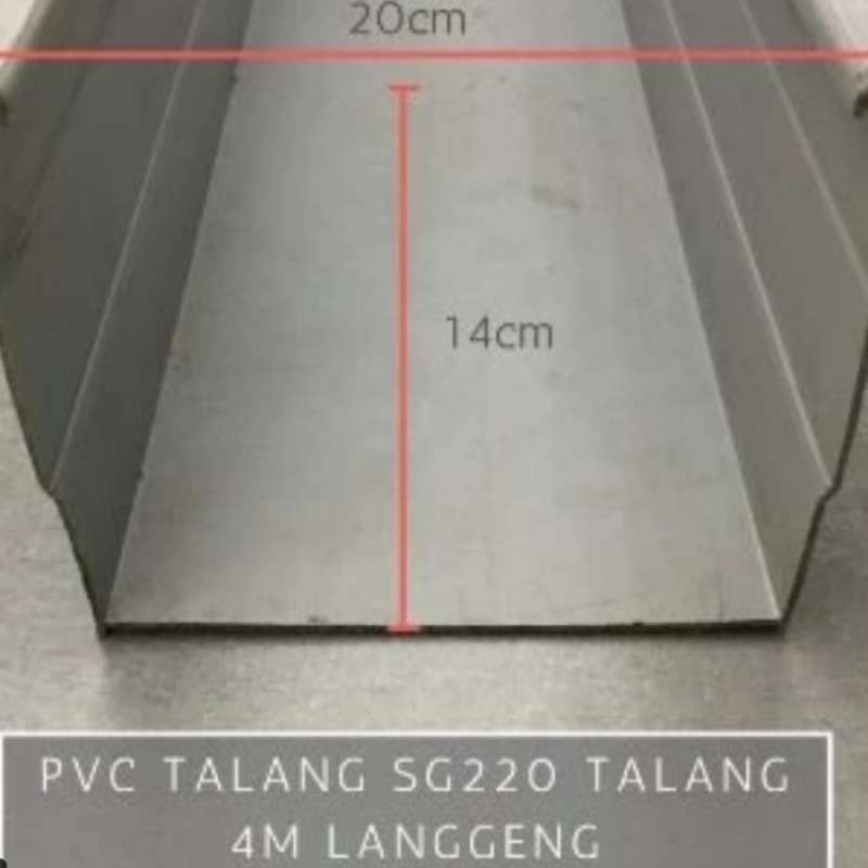 Promo Talang Air Per Batang 4m PVC Kotak SG 220 8 8 Inch Diskon 23% di ...