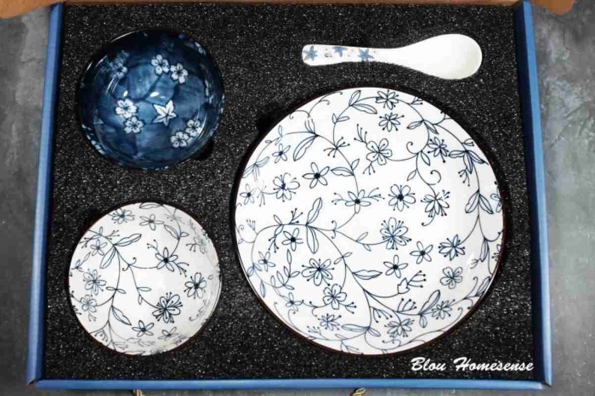 Promo Set Piring Mangkok Makan Keramik Jepang T Set 16 Pcs Hampers Cantik Promo Nordic 4