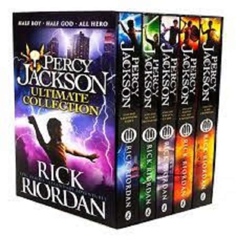 Promo Percy Jackson Ultimate Collection 5 Books Boxset Diskon 62 Di
