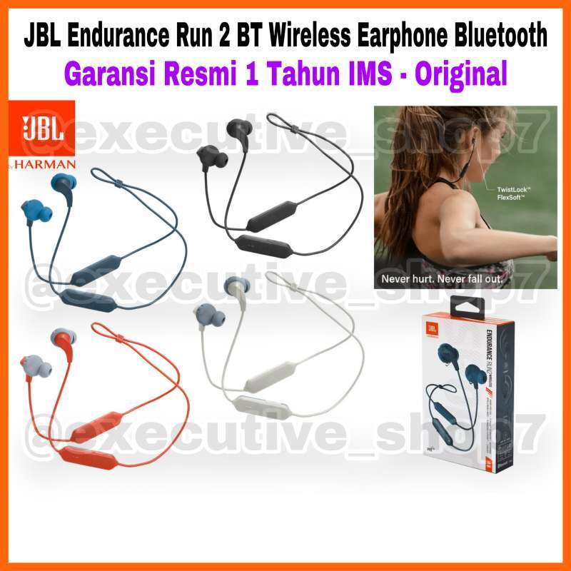 Jual JBL Endurance Run 2 BT Wireless Earphone Bluetooth - Garansi Resmi ...