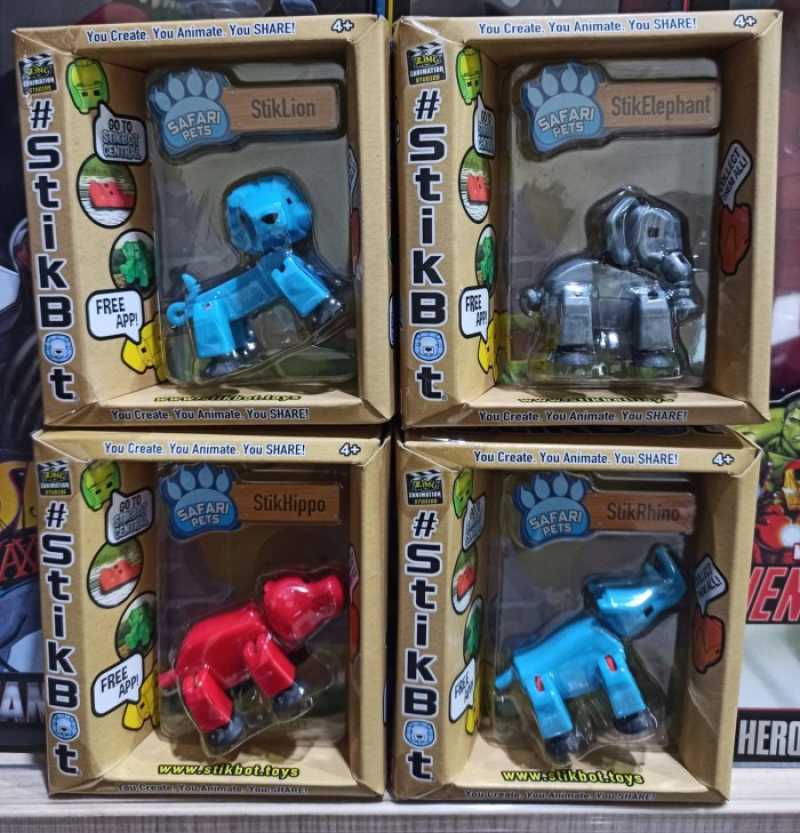Promo STIKBOT PETS SERIE 2 STIKHORSE FIGURE SAFARI PETS - LUTOFIA ...