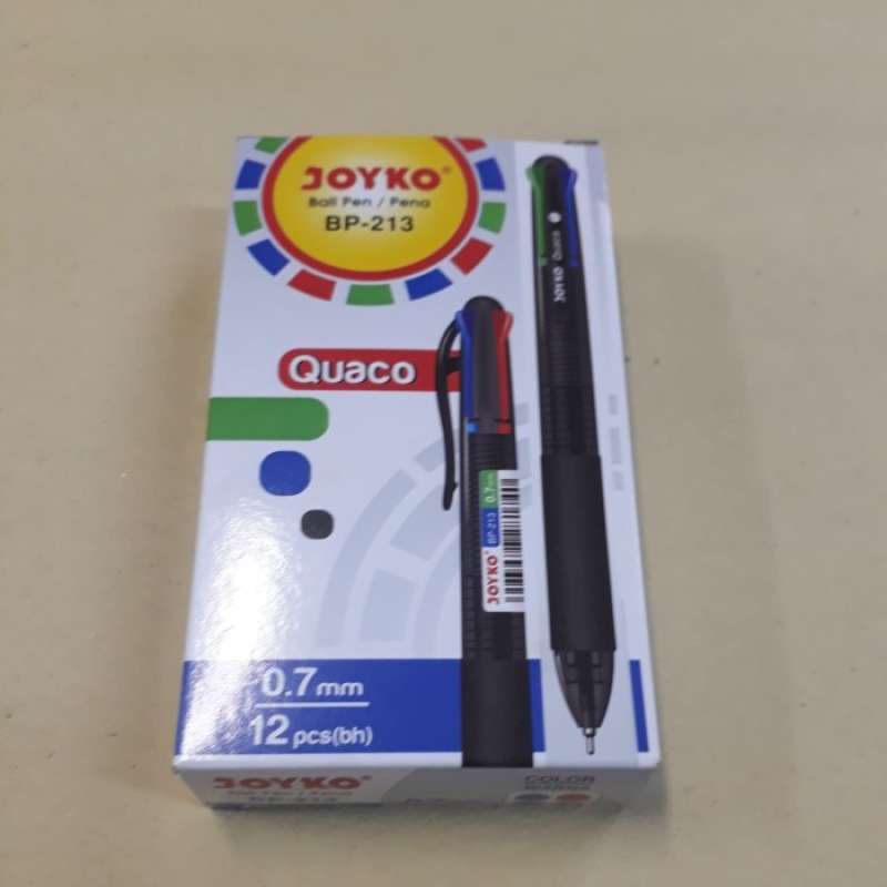 Jual pen joyko 4 warna quaco di Seller NATTAREZ SELLER - Wijaya Kusuma ...