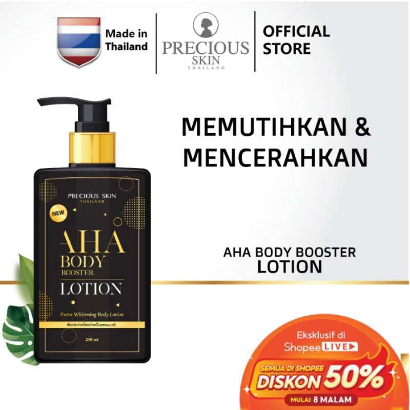 Jual Precious Skin Thailand AHA Mimi Body Booster Extra Whitening ...