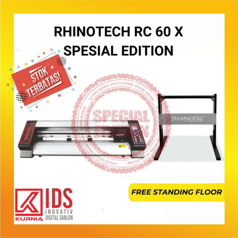 Promo Rhinotec Mesin Cutting Plotter Sticker Rc 60 X Diskon 23% Di ...