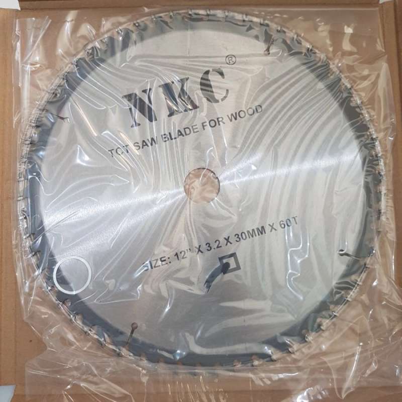 Promo NKC Circular Saw 12 x 60T mata gergaji kayu 12 x 60 mata circle ...