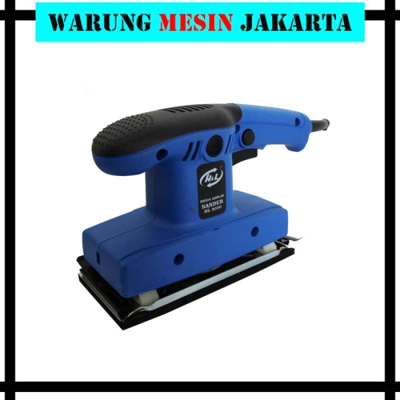 Promo Mesin Amplas Listrik - H&L Belt Sander HL9000 - Orbital Sander H ...