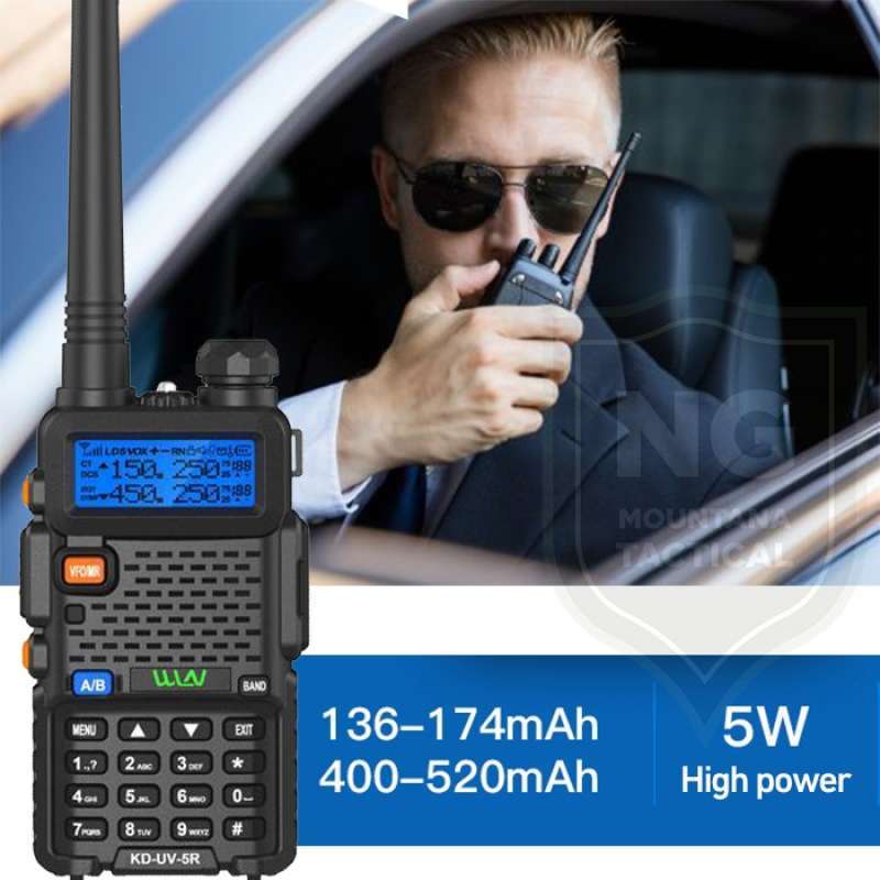 Promo WLN WINLAN HT Walkie Talkie UV-5R Dual Band UHF-VHF FM Radio A9 TERBAIK Diskon 2% di ...