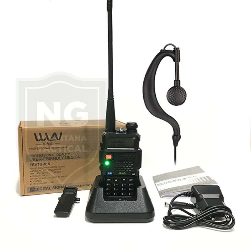 Promo WLN WINLAN HT Walkie Talkie UV-5R Dual Band UHF-VHF FM Radio A9 TERBAIK Diskon 2% di ...