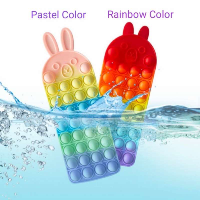 Jual Mainan Pop It Pencil Case Rabbit/Kotak Pensil Pop It/Fidget Toys ...