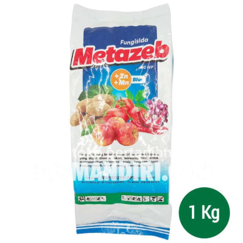 Promo Fungisida Metazeb Blue 80 Wp - 1 Kg Diskon 33% Di Seller ...