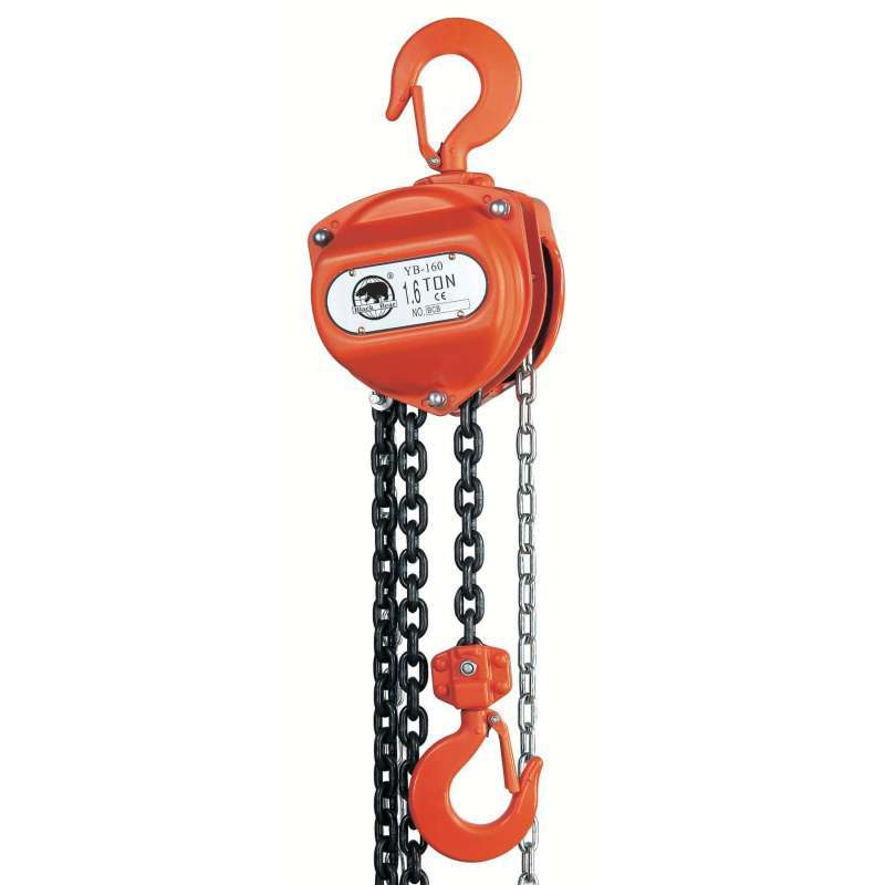 Jual Hand Chain Hoist Katrol Takel Black Bear YB-300 Kapastitas 3 Ton ...