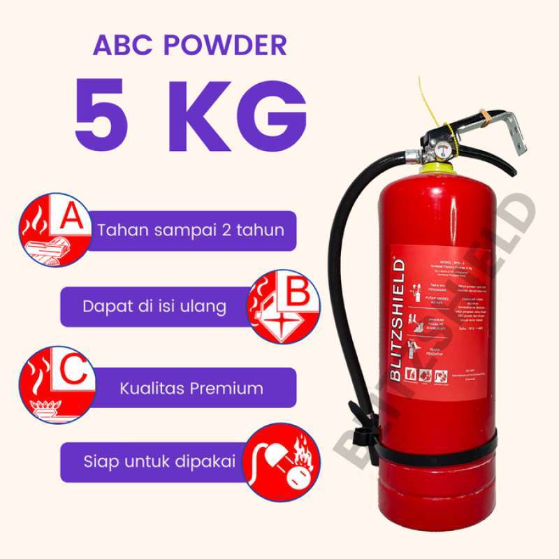 Jual Promo - Apar 5 Kg Abc Dry Powder / Alat Pemadam Api Ringan / Fire ...