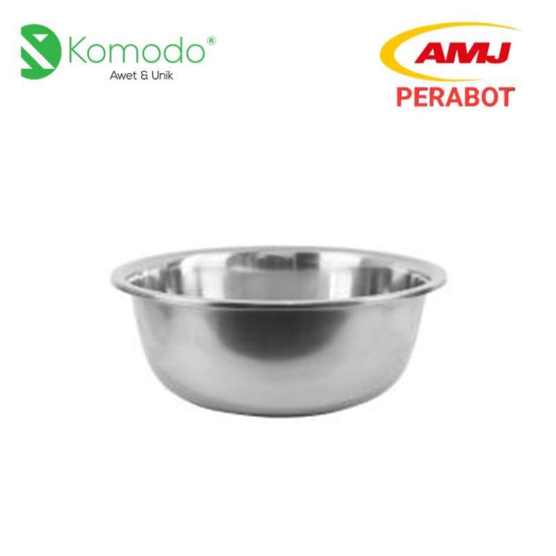 Jual KOMODO Baskom Stainless Baskom Tinggi 30 Cm di Seller AMJ PERABOT ...