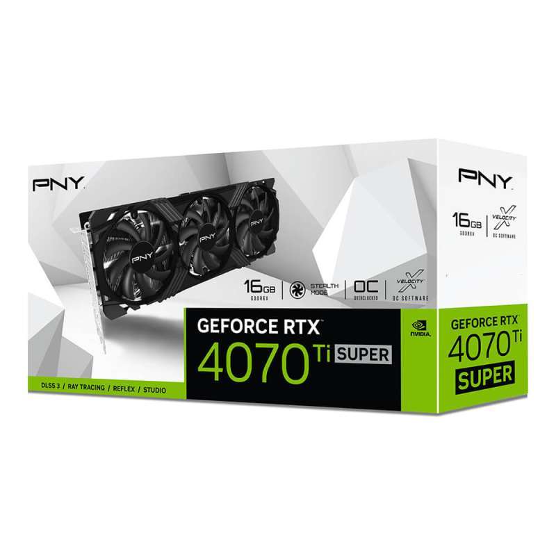 Promo PNY Geforce RTX 4070 Ti SUPER 16GB OC LED TF Diskon 3% di Seller ...