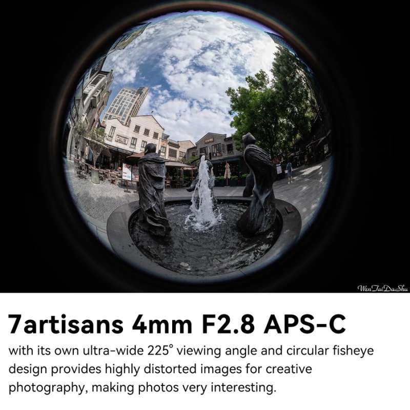 Jual 7Artisans Photoelectric 4mm f/2.8 Circular Fisheye Lens APS-C ...