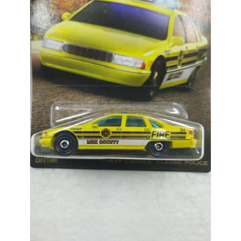 Promo Matchbox MBX County Rescue Chevy Caprice Classic Police Kuning ...