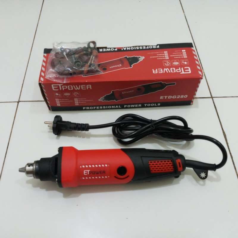 Promo MESIN BOR TUNER TUNNER CUNER MINI DIE GRINDER ET POWER 6MM Diskon ...