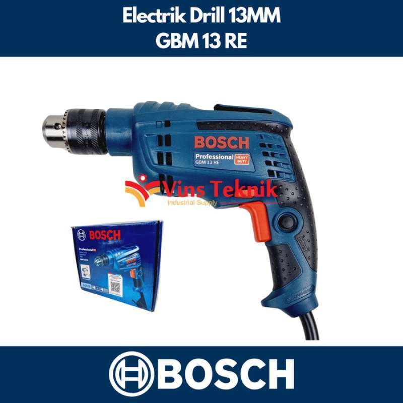 Promo Mesin Bor Tangan Listrik Kayu Besi Bosch Gbm 13 Re Gbm13re Diskon 23% Di Seller Rhmd ...