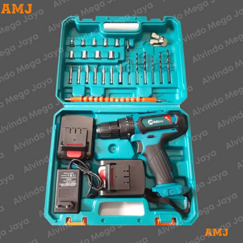 Promo Mesin Bor Baterai Tembok Cordless Drill 32V SH190 MAILTANK Diskon ...