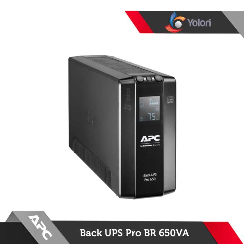 Jual APC Back-UPS Pro 650VA 230V AVR LCD 6 IEC outlets di Seller Yolori ...