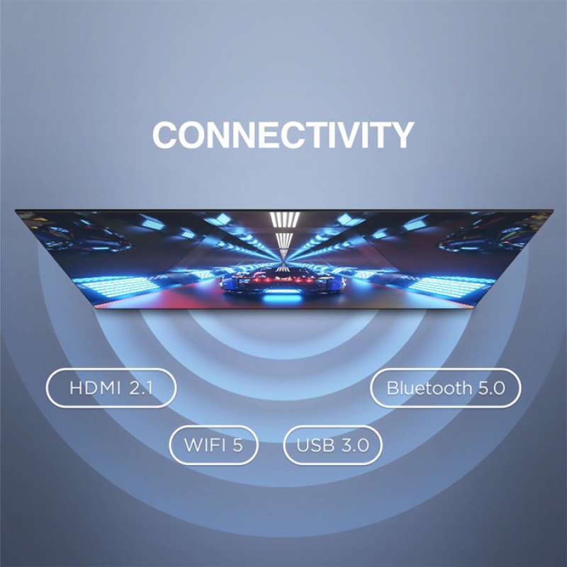 Jual Tv Led Tcl 55 Inch 55 Smart Google Tv 4k Uhd Dolby Edgeless 55p635 ...