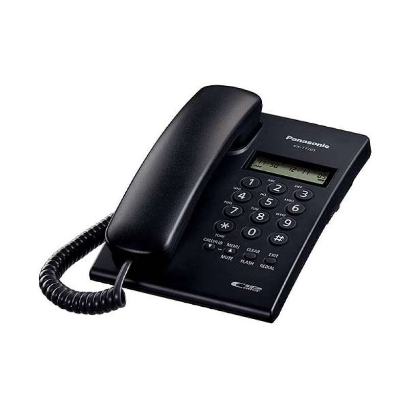 Promo Panasonic KX-T7703 - Pesawat Telepon Analog Single Line - Putih ...