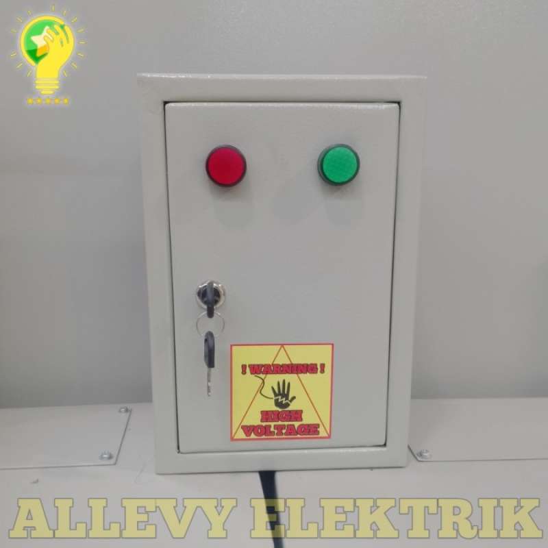 Promo Box Panel Indoor 20x30 Dilengkapi Pilot Lamp Merah-hijau & Rel ...