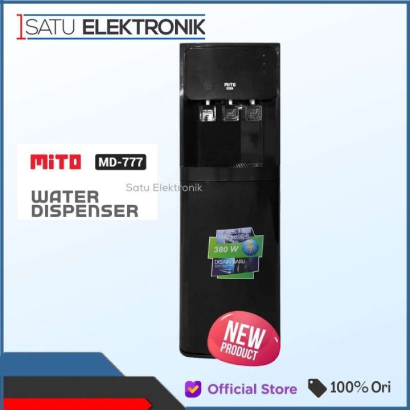 Promo Mito Md777 Dispenser Galon Bawah Air Panas Dingin Normal Versi ...
