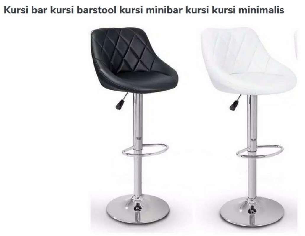 Promo Kursi Bar Kursi Barstool Kursi Minibar Kursi Kursi Minimalis ...