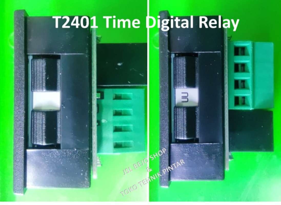 Promo Timer Digital LED Dual Display 0-999 Adjustable 12V Modul Relay ...