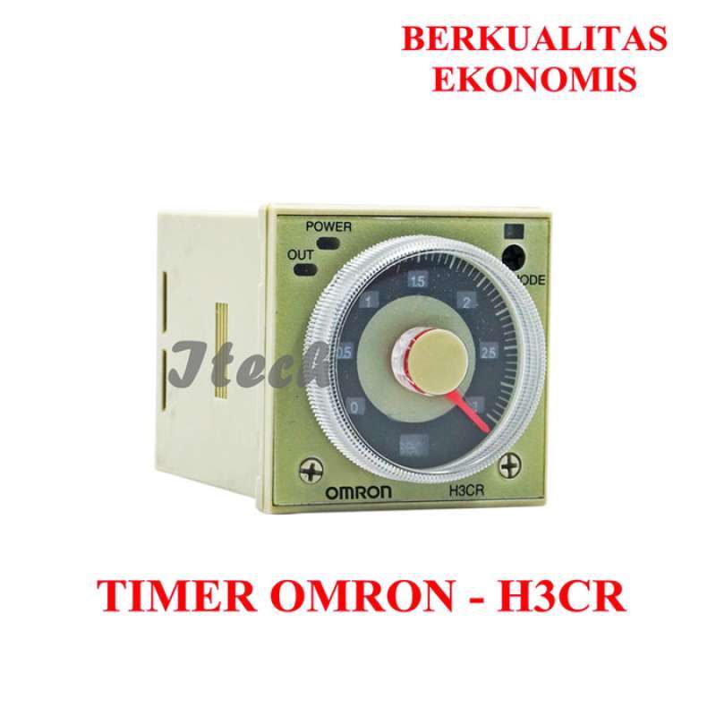 Promo TIMER OMRON H3CR-A8 / TIMER H3CR 220VAC MULTIFUNGSI OMRON Diskon ...